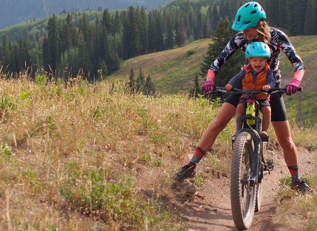 Wanna Have More Fun Mountain Biking? Bring a Toddler – Adventure Journal