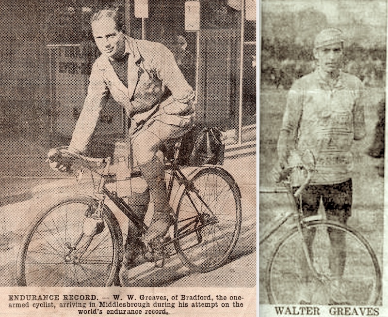 Walter Greaves, the Vegetarian, One-Armed Cyclist, Rode Further Than ...